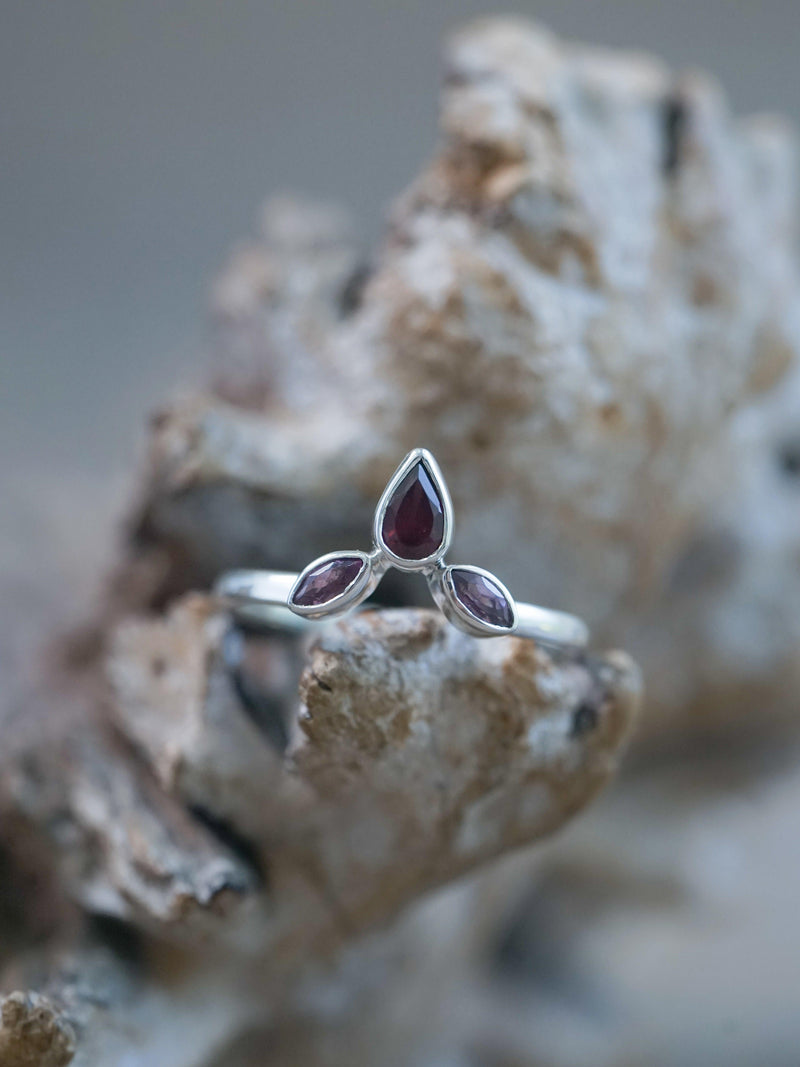 4 . 98 5 . 0 158 158 total reviews garnet crown ring $ 79 . 00 fire ...
