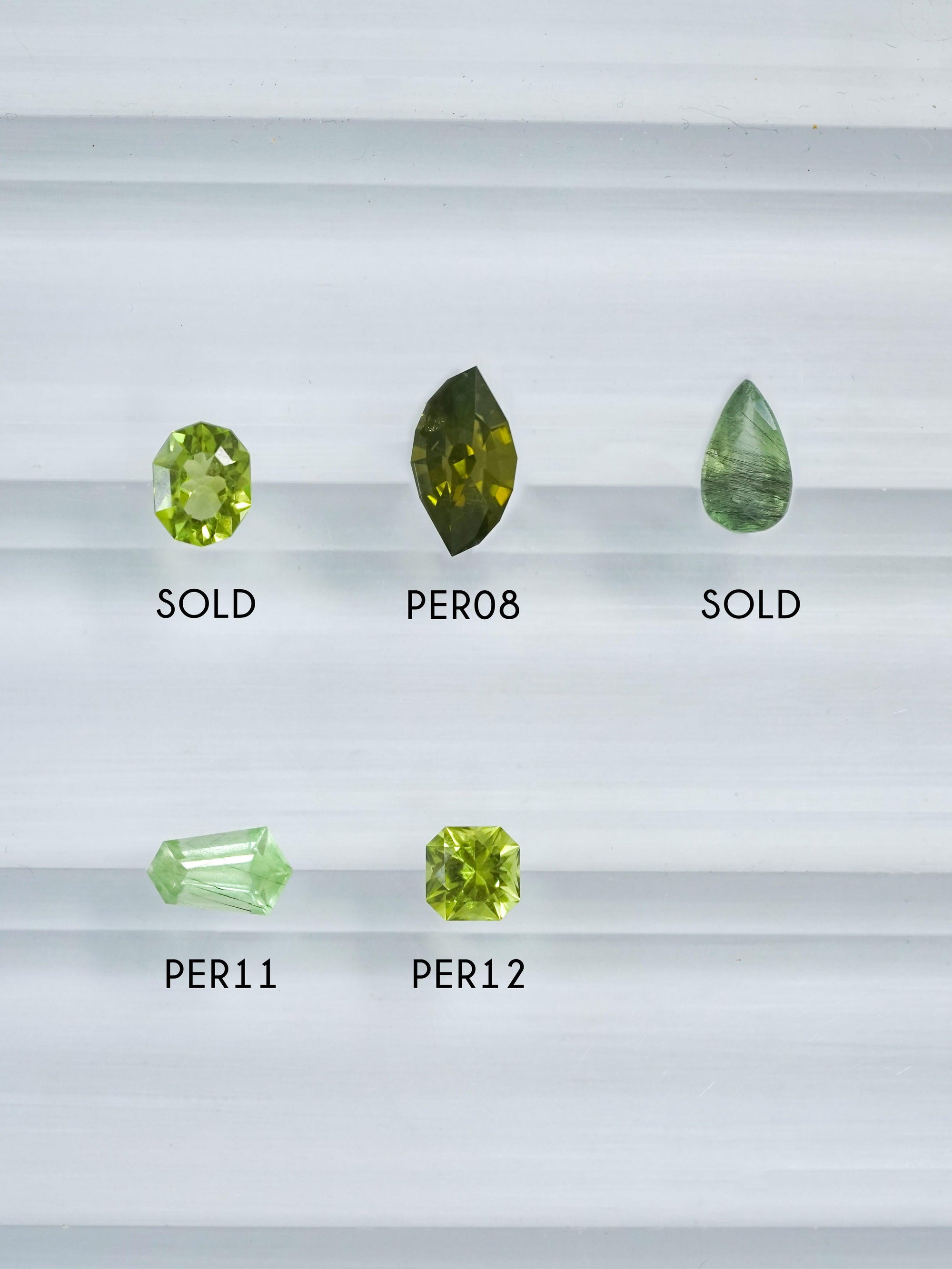 Custom Peridot Ring in Gold - Gardens of the Sun | Ethical Jewelry