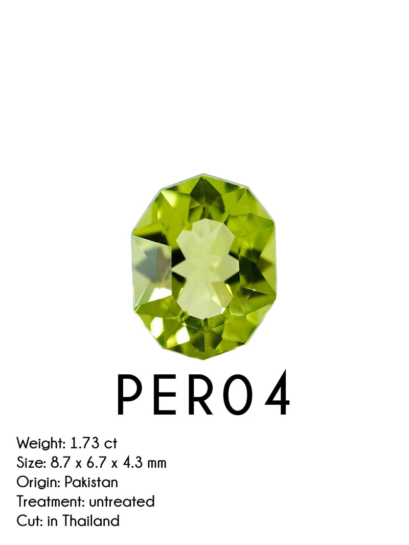 Custom Peridot Ring in Gold - Gardens of the Sun | Ethical Jewelry