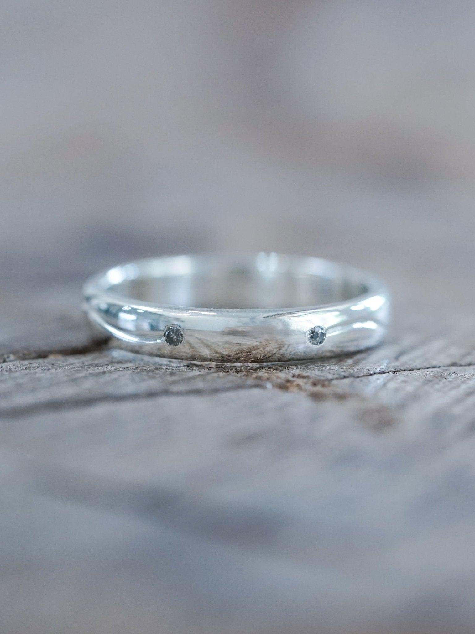 Connected Souls Wedding Ring in Silver - Gardens of the Sun | Ethical ...
