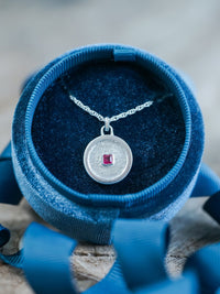 Ruby Coin Necklace - Gardens of the Sun | Ethical Jewelry