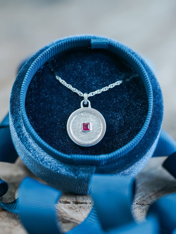 Ruby Coin Necklace - Gardens of the Sun | Ethical Jewelry