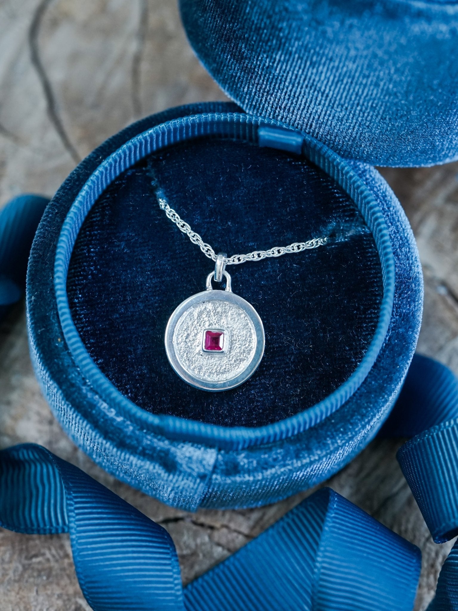 Ruby Coin Necklace - Gardens of the Sun | Ethical Jewelry