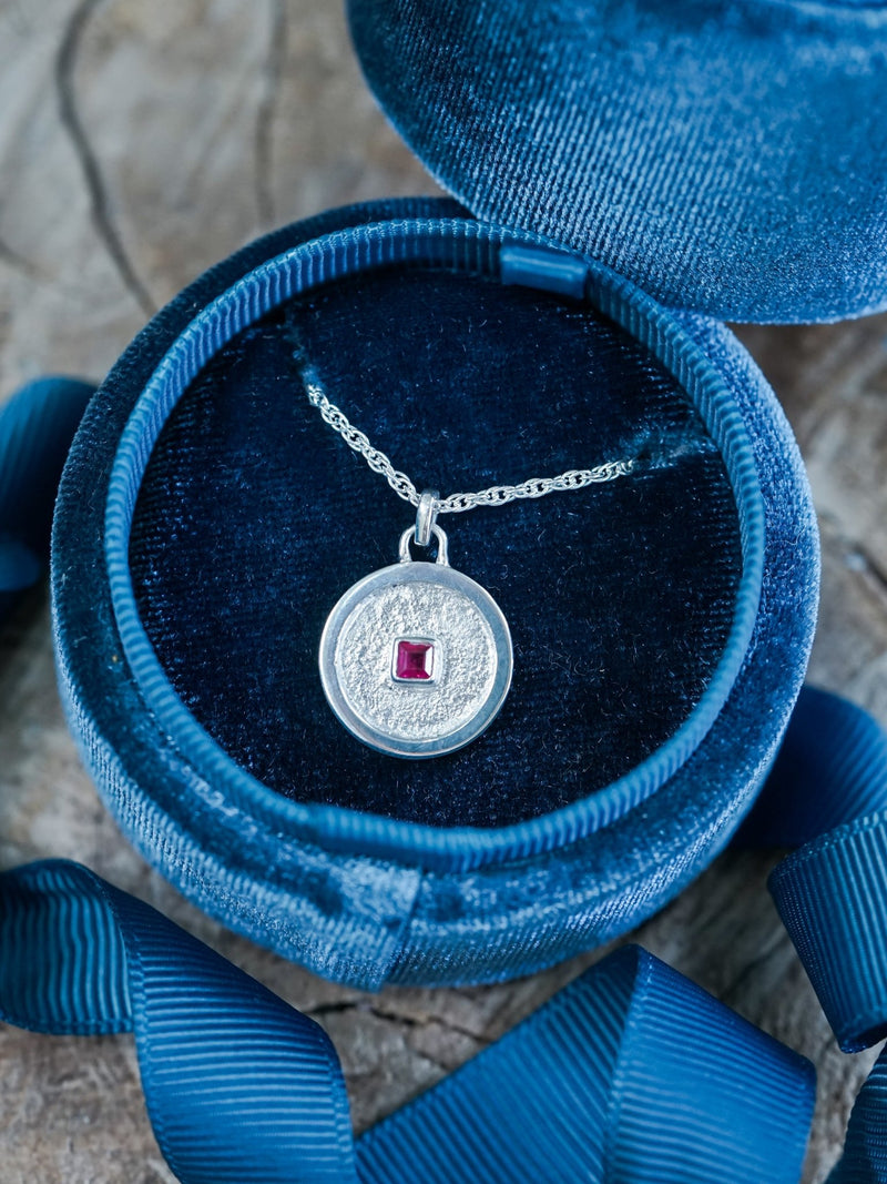 Ruby Coin Necklace - Gardens of the Sun | Ethical Jewelry