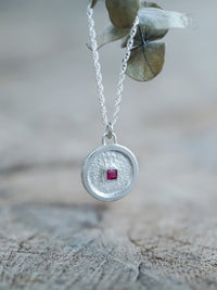 Ruby Coin Necklace - Gardens of the Sun | Ethical Jewelry