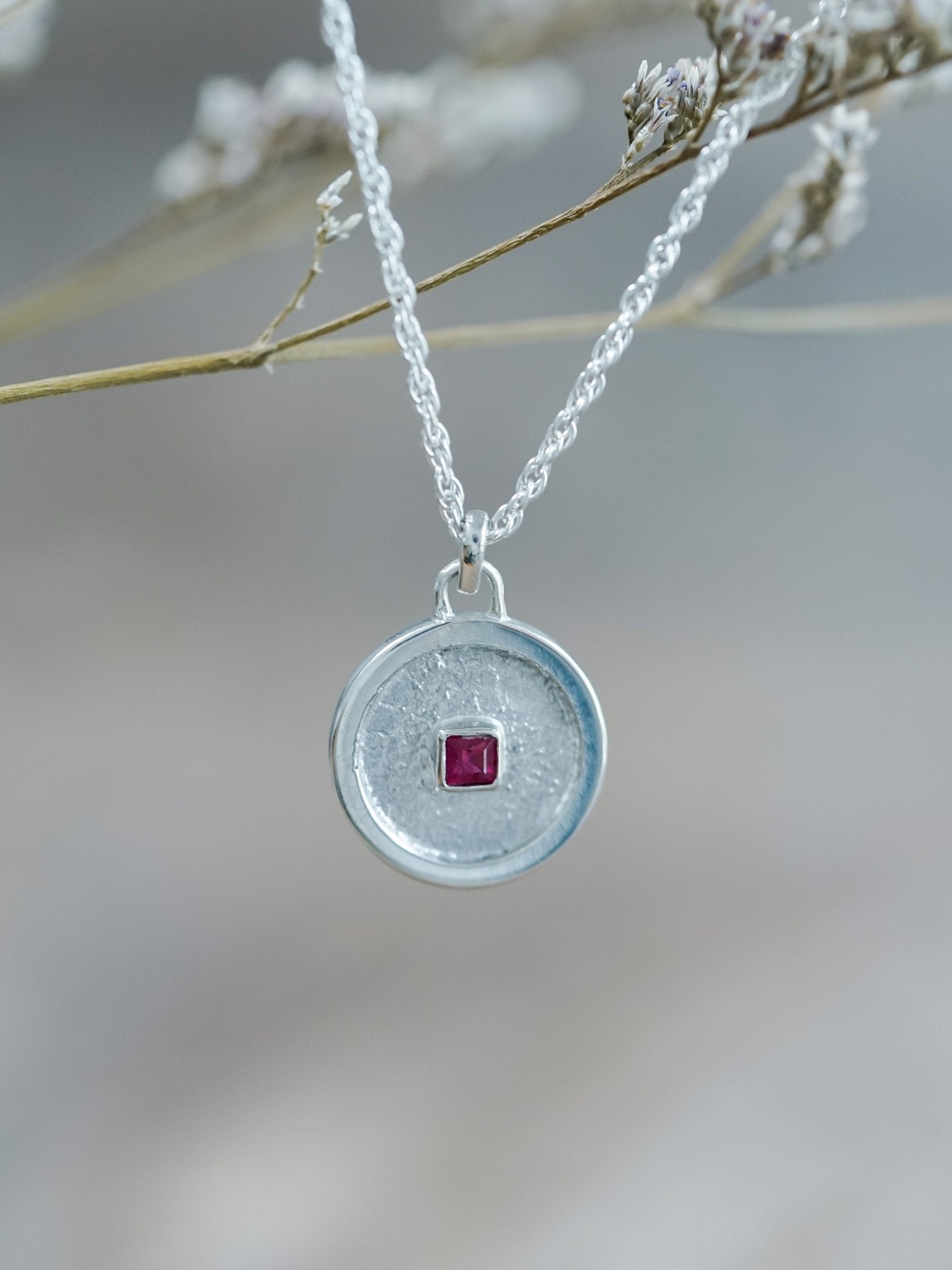 Ruby Coin Necklace - Gardens of the Sun | Ethical Jewelry
