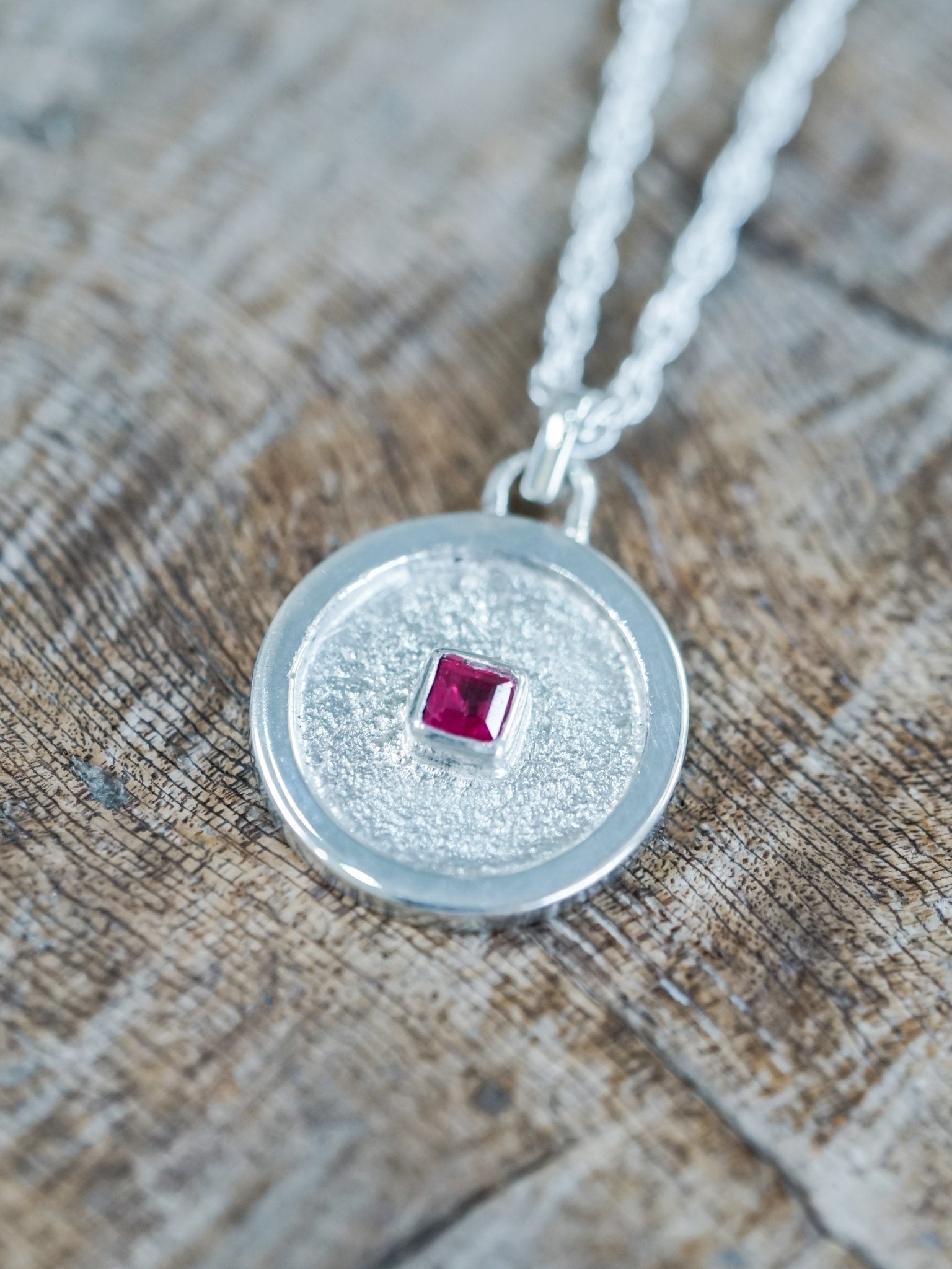 Ruby Coin Necklace - Gardens of the Sun | Ethical Jewelry