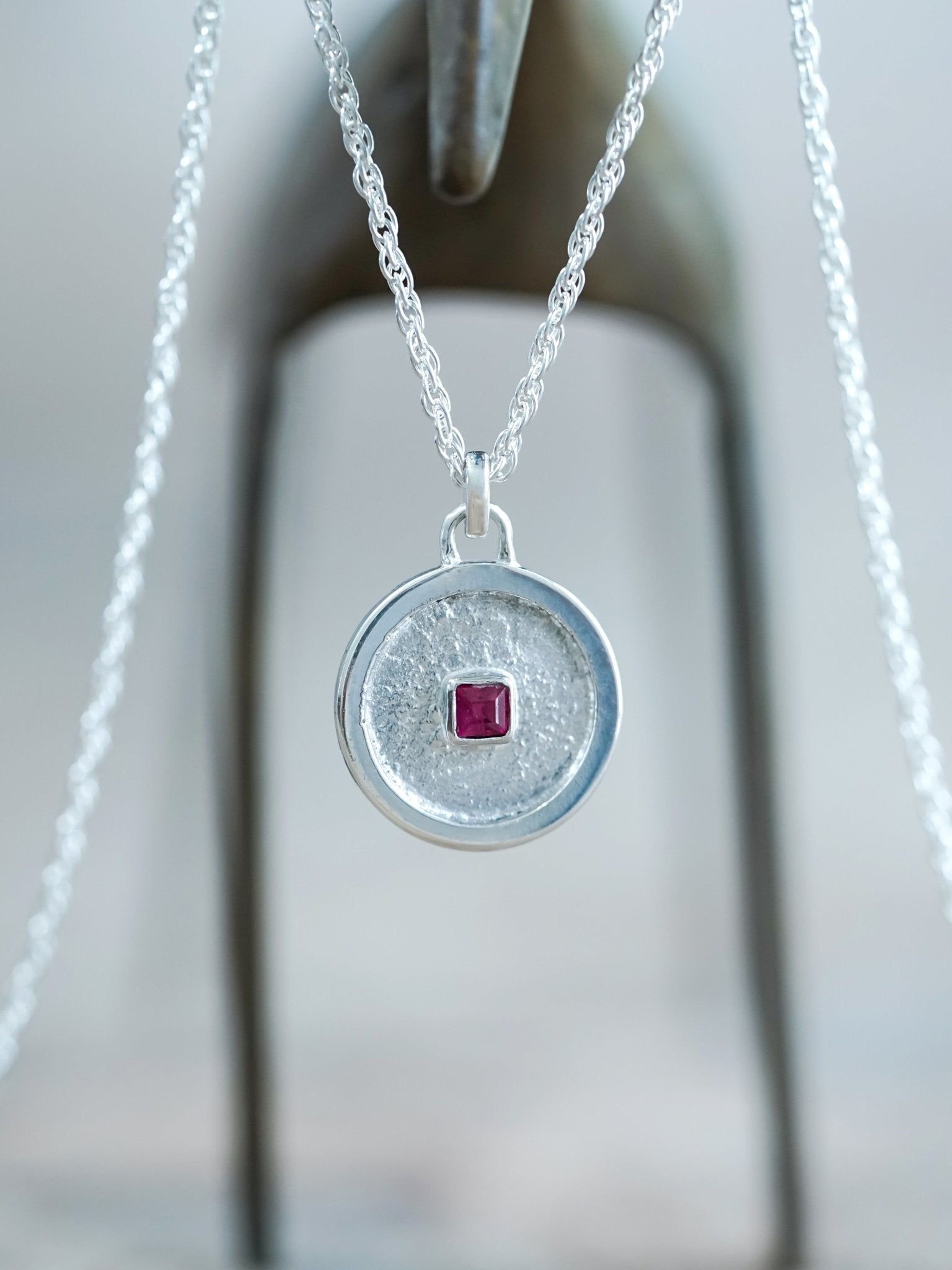 Ruby Coin Necklace - Gardens of the Sun | Ethical Jewelry