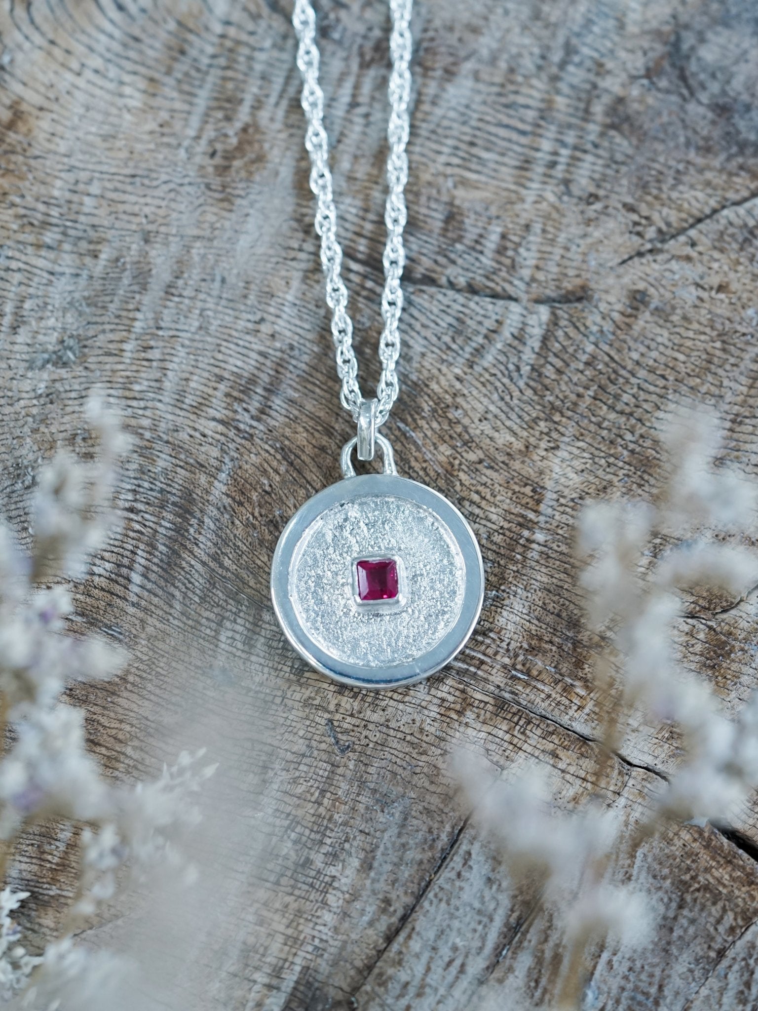 Ruby Coin Necklace - Gardens of the Sun | Ethical Jewelry