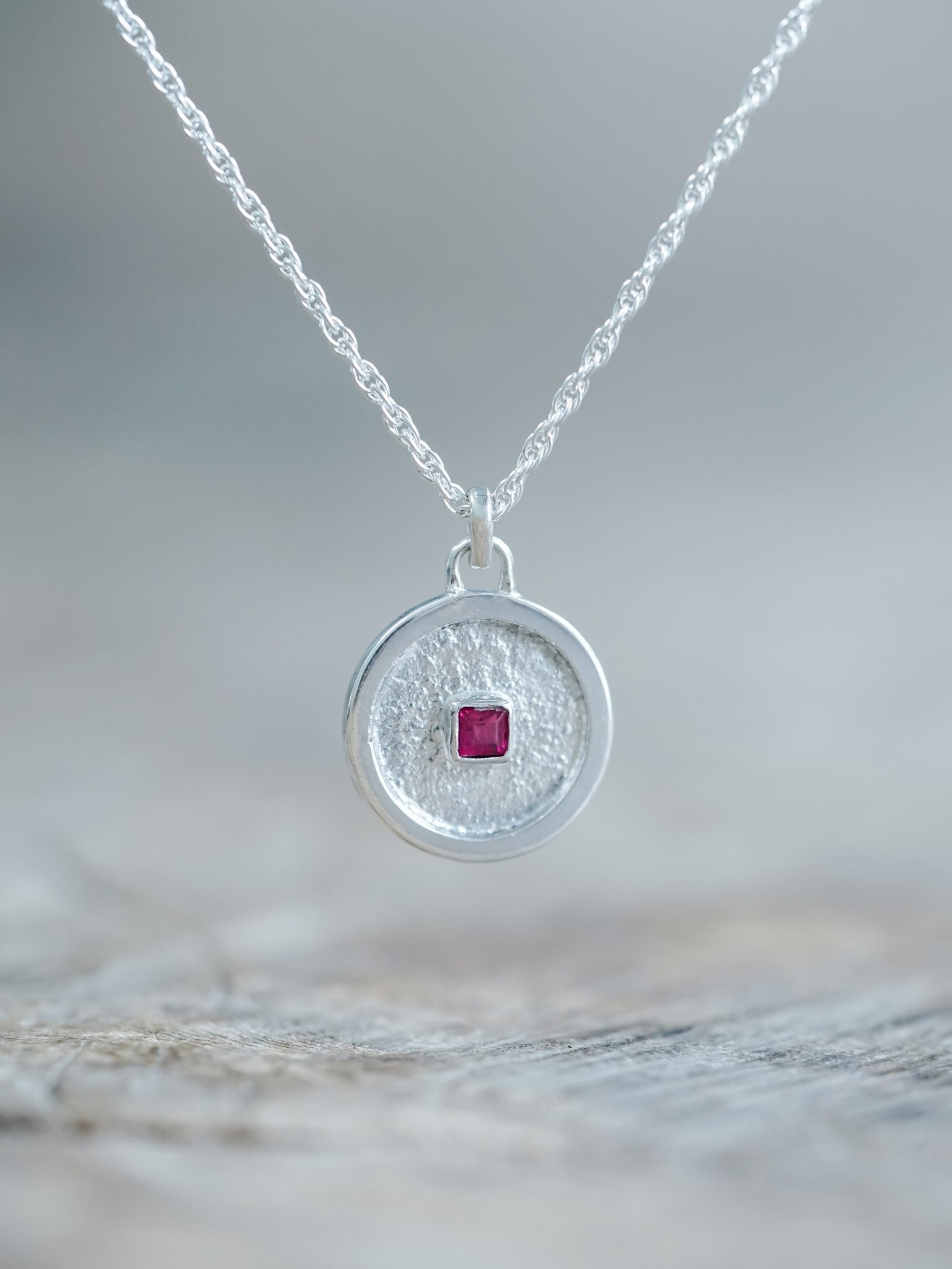 Ruby Coin Necklace - Gardens of the Sun | Ethical Jewelry