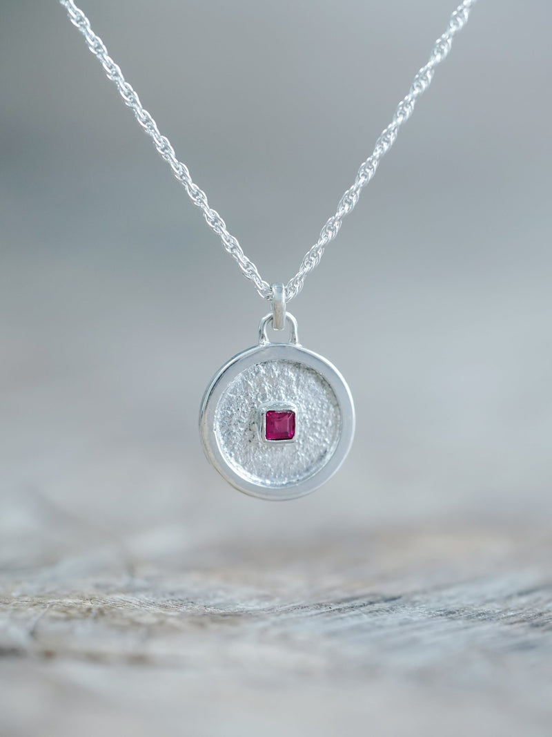 Ruby Coin Necklace - Gardens of the Sun | Ethical Jewelry