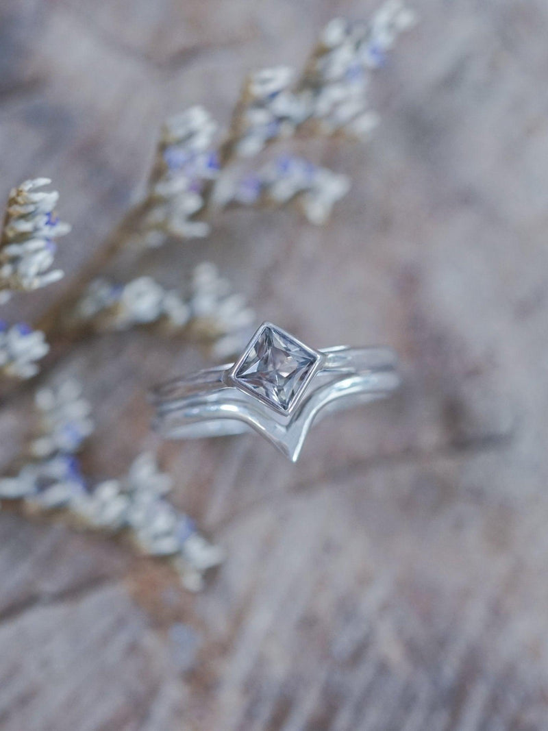 V-shaped Nesting Ring - Gardens of the Sun | Ethical Jewelry