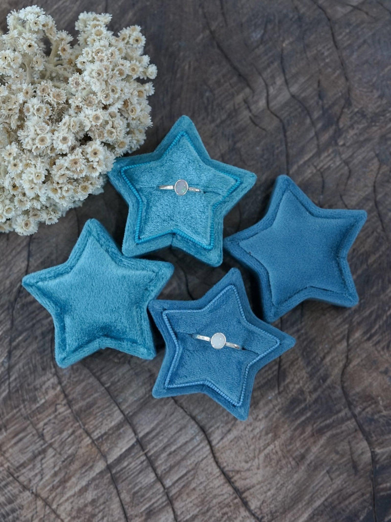 Velvet Star Ring Box - Gardens of the Sun | Ethical Jewelry
